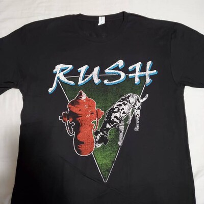 Rush Signals 1983 European Tour W/ Dates T-shirt - Etsy