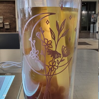 BOBA CUP Personalized Reusable 20oz Fully Custom Vinyl - Etsy
