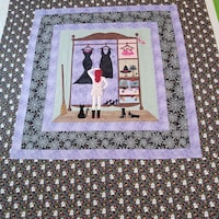 Creepy Applique Quilt Pattern DIGITAL PDF Quilt Pattern Halloween Lap ...