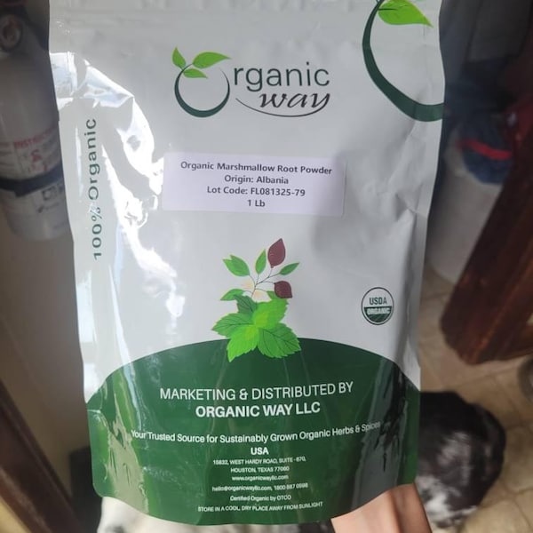 Organic Way Moringa Leaf Powder - Herbal Tea | Organic, Kosher, USDA ...