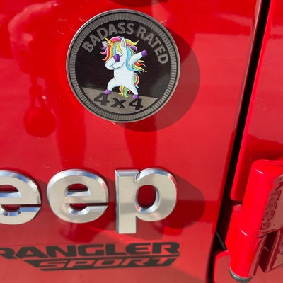 Badass Unique METAL 4x4 Badges Made for Any 4x4 Vehicle - Etsy