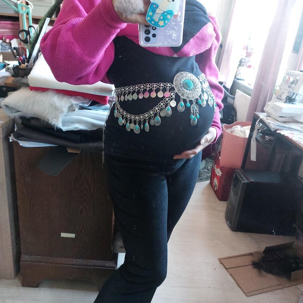 Authentic Silicone Realistic Pregnant Belly For Cosplay Female Fake