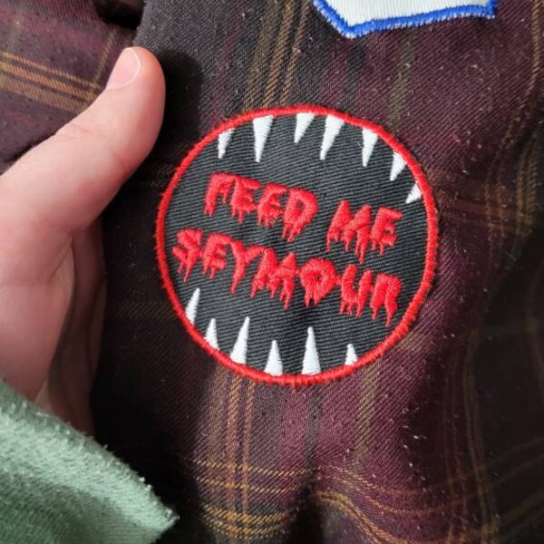 Feed Me Seymour Patch – Made in USA – 2.5" Musical Patches – Musical ...