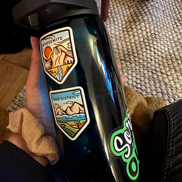 United Kingdom National Park & District Stickers - Etsy