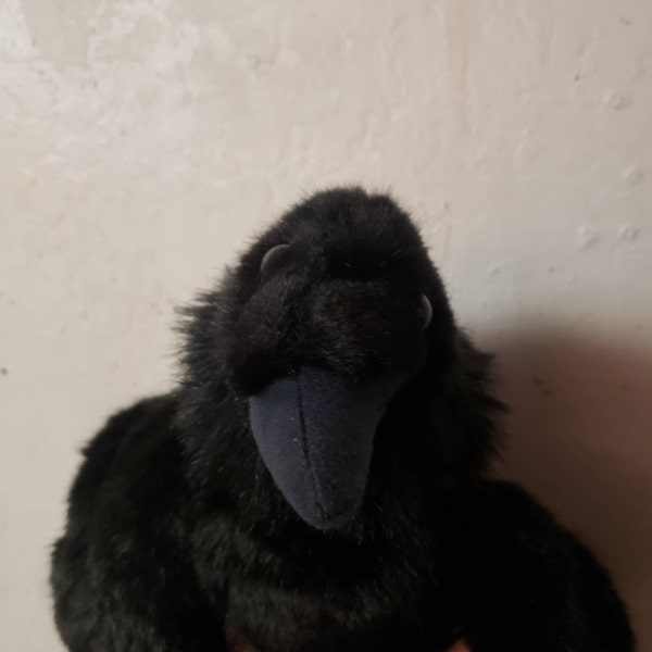 ESSA Raven Crow Emotional Support Plush Stuffed Animal Personalized ...