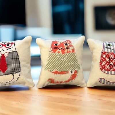 ITH Cat Nip Bags. 6 Different in the Hoop Machine Embroidery Designs by ...