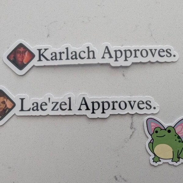 Baldur's Gate 3 Companions Approval Sticker! | Bg3 Stickers ...