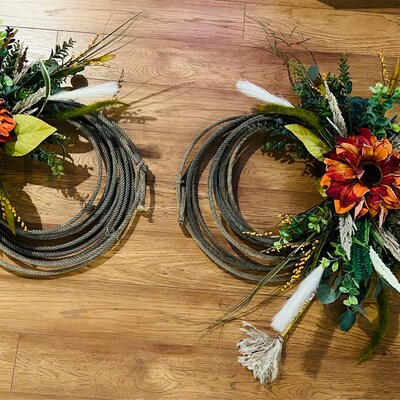 Real Used Cowboy Lariat-lasso Rope-western Decor-farmhouse Decor-rope ...