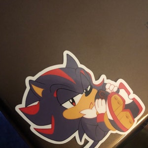 Shadow Sticker Ready and Caffeinated - Etsy