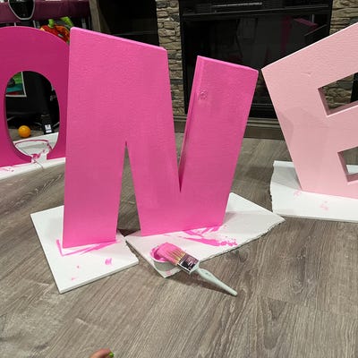 Large GRAD Table Base Foam Letters GRAD Party Decor Party Decorations ...
