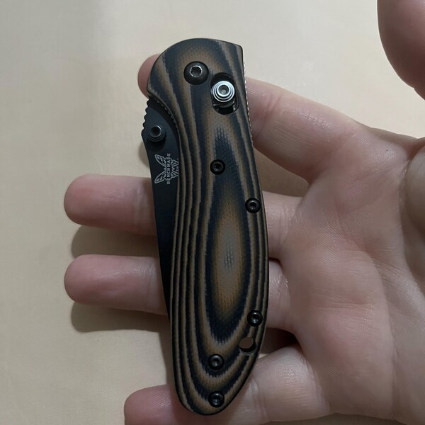 Benchmade Griptilian (large) Scale Set / Micarta Smooth Finish / Large ...