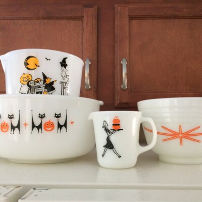 Pyrex Inspired Halloween Decal Pack DECALS ONLY - Etsy
