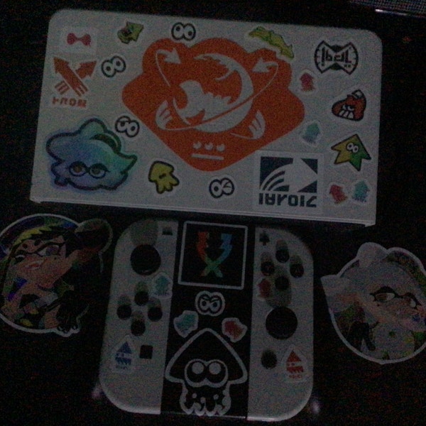 Splatoon Stickers Splatoon Inspired Fan-art Badge Stickers 100 ...