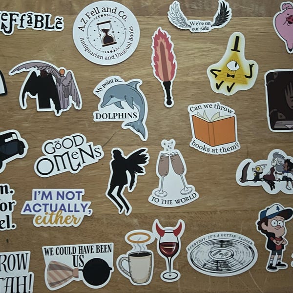 Inside Job Sticker Set - Etsy