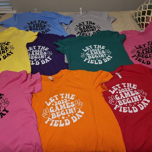 Field Day Let the Games Begin 2024 SVG, Retro Field Day Svg, School ...