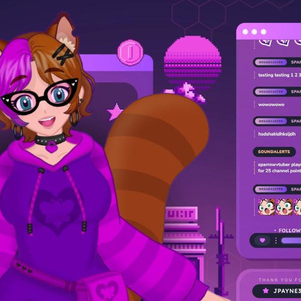 Animated Gradient Event Rotator Widget V2 (CUSTOMIZABLE COLORS and Icons) | Twitch | Pastel ...