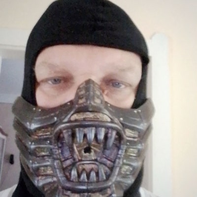 MK9 Haze smoke Face Mask Costume/ Cosplay MKX - Etsy