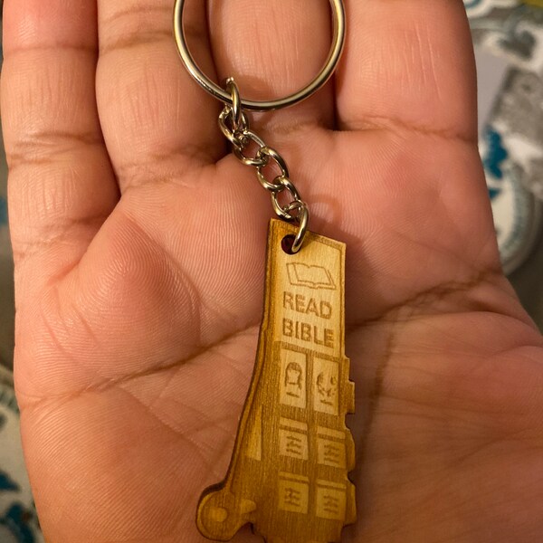 JW LDC Wood Keychain - Etsy