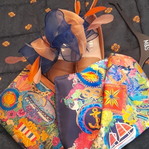 Crepe Fabric Wrap Around Puggaree Ribbon Hat Band for Millinery and Hat ...