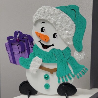 Standing Santa Santa Cutout Here Comes Santa Claus - Etsy