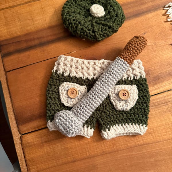 Golf Clubs & Bag Crochet PATTERN ONLY Pdf DOWNLOAD! Amigurumi Crochet ...