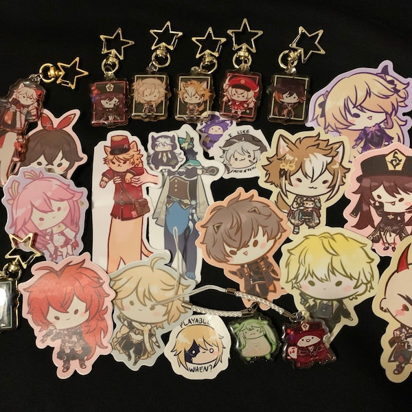 Identity V IDV Long Cat Charms / Stickers - Etsy