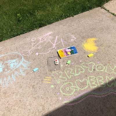 Easter Chalk. Easter Basket Stuffers. Kids Easter Gifts. Bunny Chalk ...