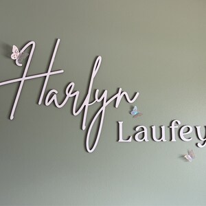 Last Name Sign Cut Out Name Sign Wedding Name Sign 3d Last - Etsy