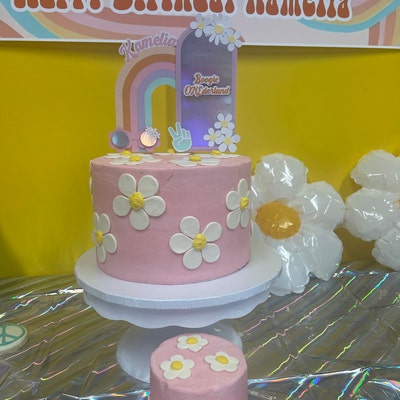 Groovy Cake Topper / Retro Groovy Birthday / Groovy Party Decoration ...