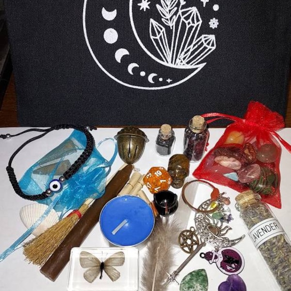 Witch Supply Kit • Witchcraft Box • Altar Kit Bundle - Etsy