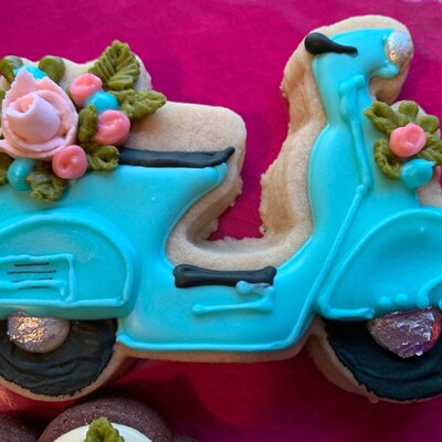 Scooter Cookie Cutter Motorcycle Cookie Cutter 3D Printed - Etsy
