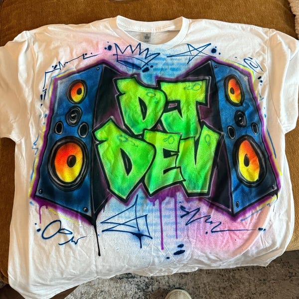 Class of 2025 Graffiti Shirt | Red Graduation Tee With Crown & Drip ...