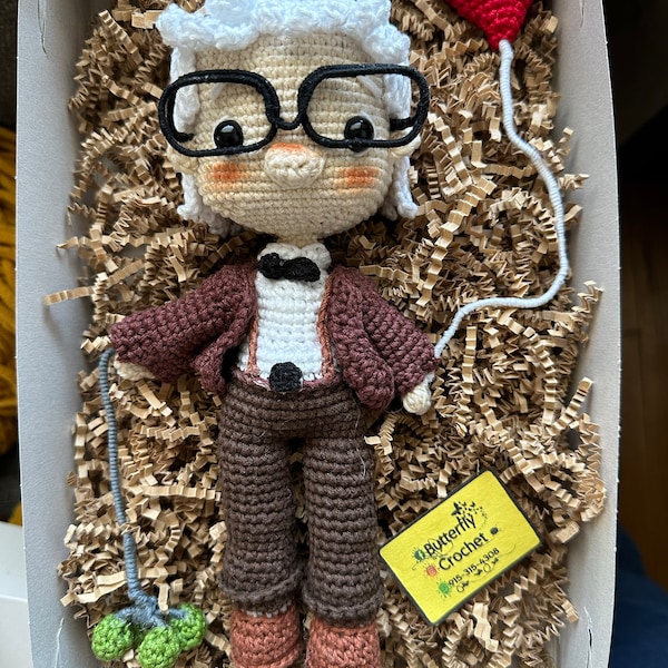 Crochet Pattern Grandfather Carl , English Pdf - Etsy