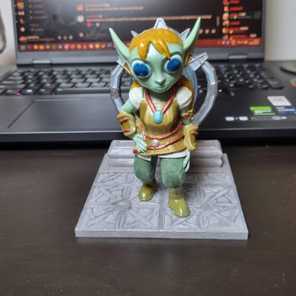 Guthix Runescape 3 Character Figure | 3D Print | God of Balance Statue ...