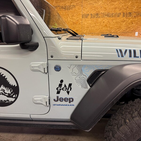 Ingen Jurassic Decal Window Stickers - Etsy