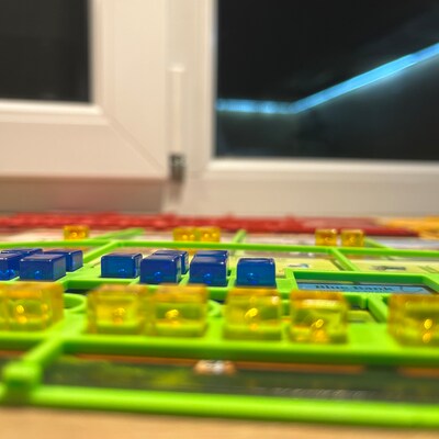 Evacuation Board Game Insert 3D Tokens 3D Resources Overlays Color ...