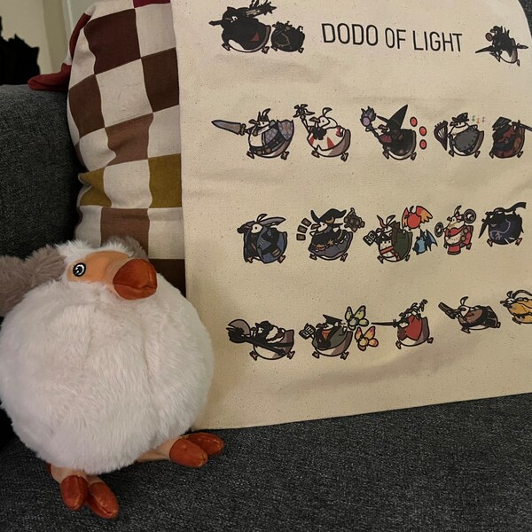 FFXIV Fledgling Dodo Job Class Sticker Sheet - Etsy