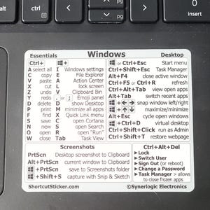 Chromebook Shortcut Sticker for Any Laptop With Chrome OS High Quality ...