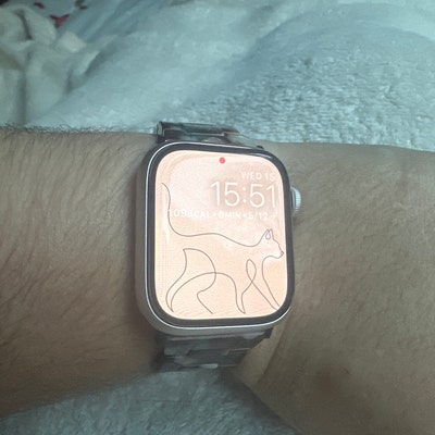 Personalized Apple Watch Wallpaper Monogram Smartwatch - Etsy