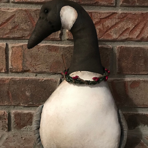 Noel, A Primitive, Folk Art Canadian Goose *PATTERN* - Etsy