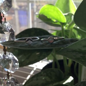 Roots Stack One Ring. Monogram Initial Stack Sterling - Etsy