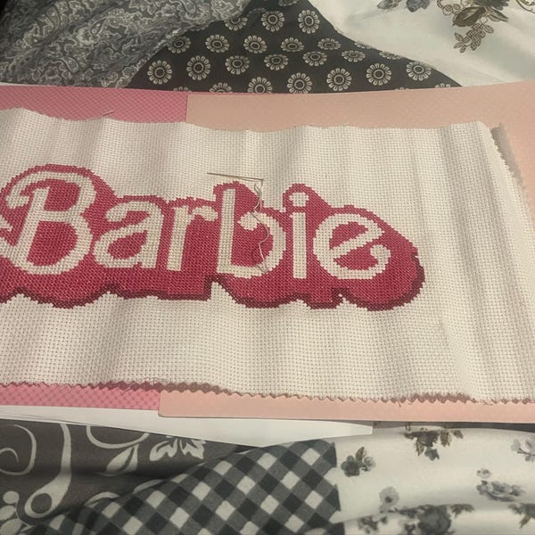 Barbie Cross Stitch Pattern - Etsy