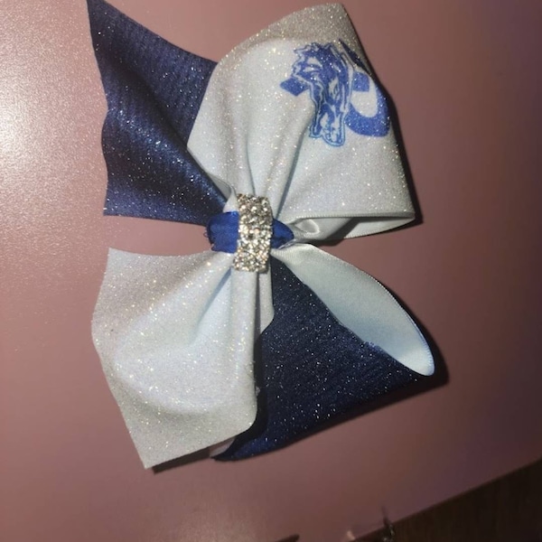 Printable Keychain and Accessory Mini Cheer Bow Template and Loop ...