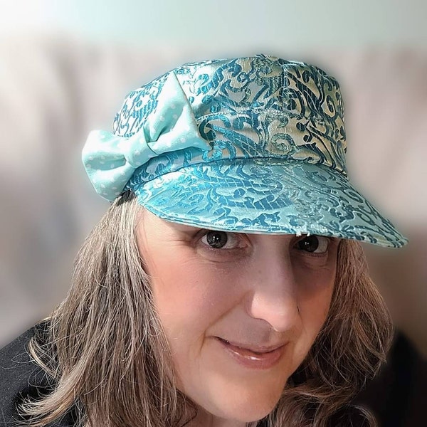Cadet Cap Sewing Pattern in 4 Sizes and Video Instructions, Military ...