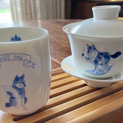 Wolf Tea Exclusive Canister / Tea Canister / Tea Tin / Tea Caddy - Etsy