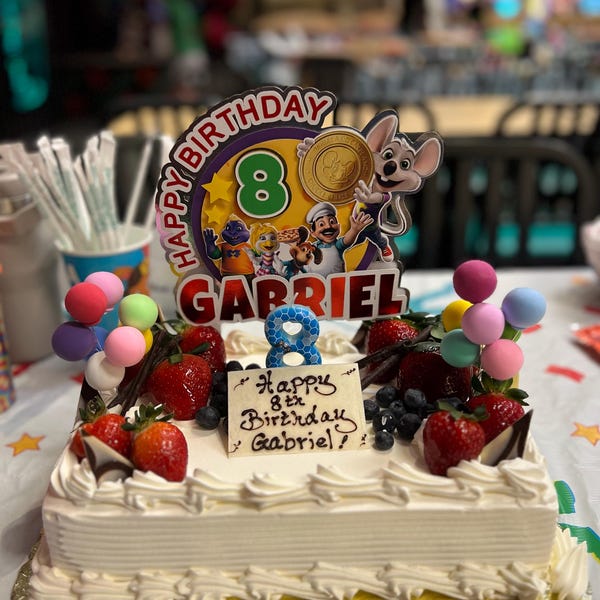 Chuck E Cheese Cake Topper - Etsy