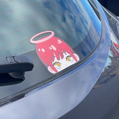 Derpy Fire Holographic Anime Game Chibi Car Laptop Vinyl - Etsy