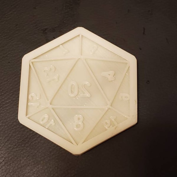 Super Cool D20 Cookie Cutter, A La Dungeons and Dragons! Hexagonal ...