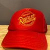 RUSTEZE Custom Trucker Adjustable Cap Disney Cars Hat| Red Hat ...