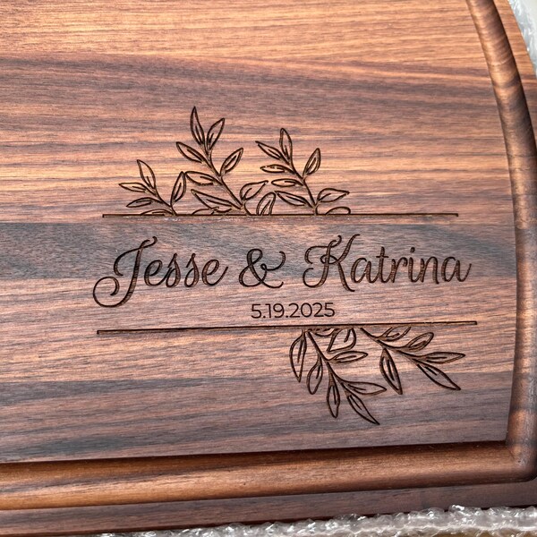 Personalized Laser Engraved Leather Journal | Woman's Laser Engraved ...